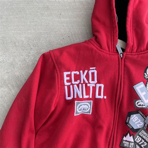 Ecko Unltd Zip Up Size: Large Great Condition... - Depop