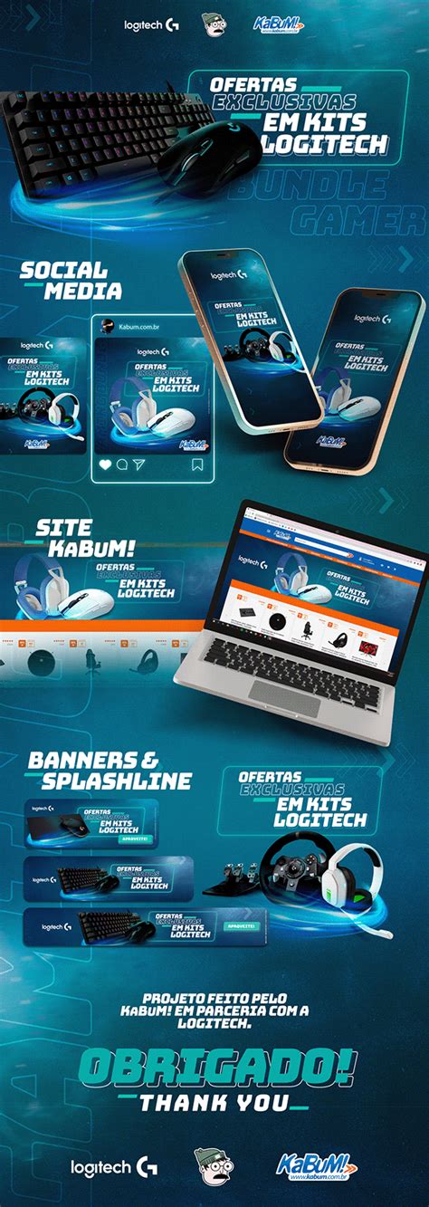 Bundle Gamer Logitech On Behance