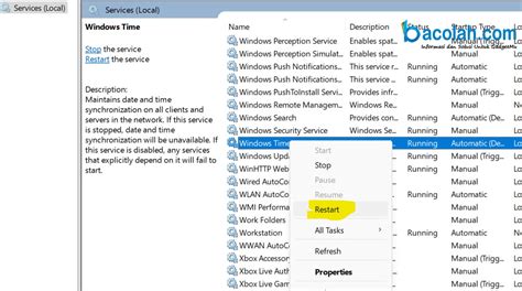 Cara Mengatasi Time Synchronization Failed Di Windows