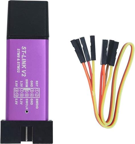 St Link Stm32 Emulator Aideepen St Link V2 Stm32 Programmer Unit Mini