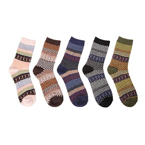 Manufacture Mens Wool Socks Thick Heavy Warm Winter Quarter Socks For