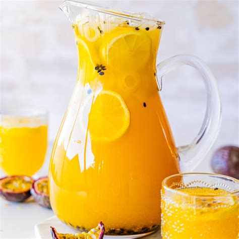 Passion Fruit Lemonade Simply Delicious