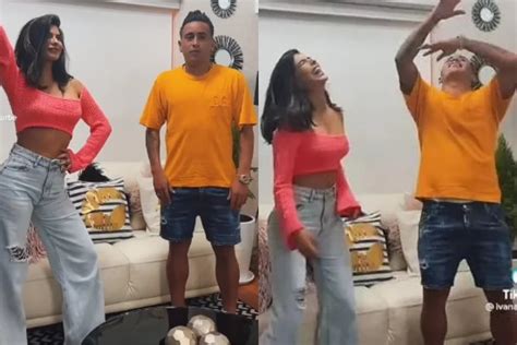 ivana yturbe 和克里斯蒂安·库埃瓦一起在 tiktok 上录制了一场有趣的舞蹈：“和十个人在一起” infobae