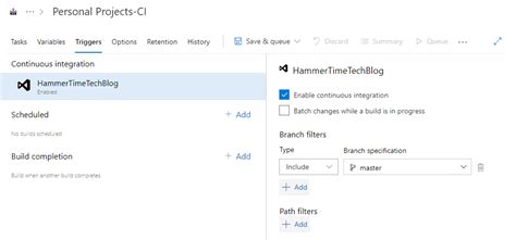 Using Azure Devops To Deploy Hexo Hammer Time Tech