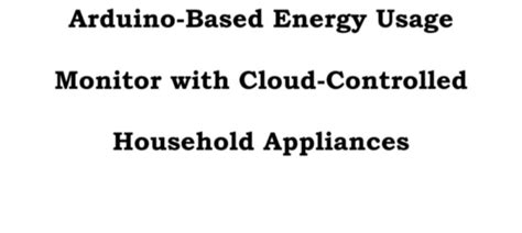 Arduino Philippines Can Anyone Help Us With Our Thesis In Grade 12 About The Energy Monitoring