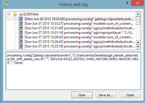 Qgis How To Clip A Raster By Extent Using Processing From The Python Console Geographic