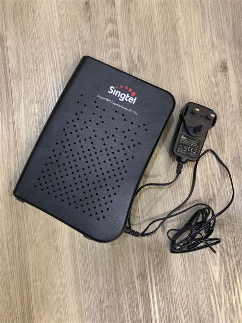 Singtel Wifi Gigabit Router Ac Plus Computers And Tech Parts And Accessories Networking On Carousell