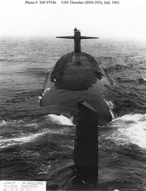 Naval Warfare Uss Thresher Ssn 593