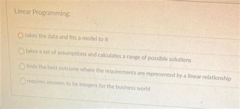 Solved One Variable Data Tables Can Have The Range Of Values