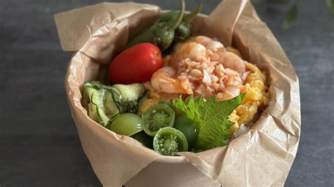 洗い物はボウルだけ！面倒くさい工程なし！レンジでたった2分で作れる！【レンジでエビチリ＆詰め方】（ミキ【カフェ風お弁当】） エキスパート