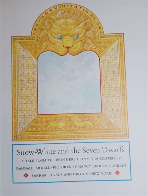 Snow White And The Seven Dwarfs By The Brothers Grimm As New Hardcover