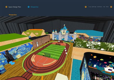 수원 스포테인먼트 테마파크 아이스포디움 공간개발사업기획 Ppt·인포그래픽 포트폴리오 크몽