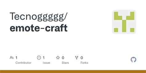 Github Tecnoggggg Emote Craft