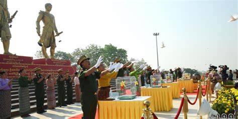 ၇၅ နှစ်မြောက် စိန်ရတုတပ်မတော်နေ့အထိမ်းအမှတ်ဇီဝိတဒါနငှက်လွှတ်ပွဲ အခမ