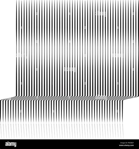 Optical Stepped Lines Stock Vector Image And Art Alamy