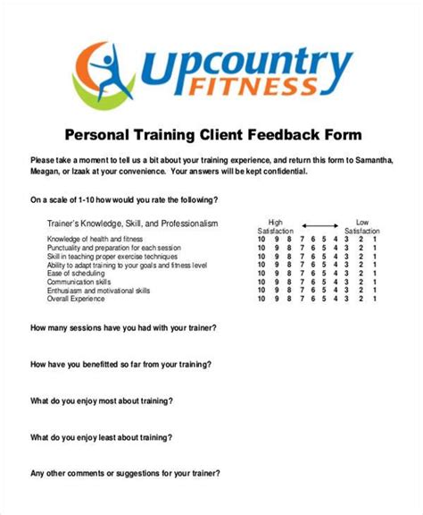 FREE 8 Sample Client Feedback Forms In PDF MS Word Excel
