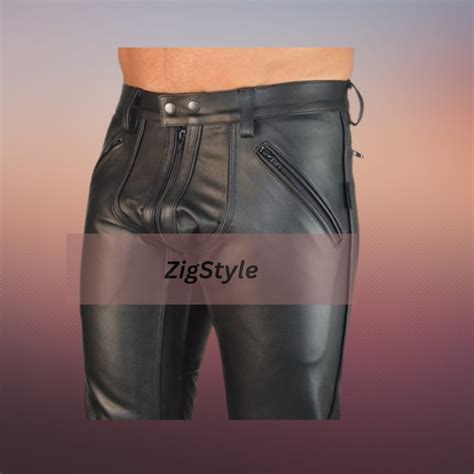 Mens Gay Leather Clothing Etsy