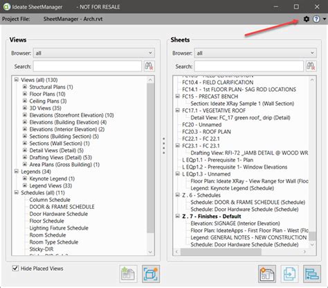 Manage The Placement Of Views On Sheets With Ideate Sheetmanager