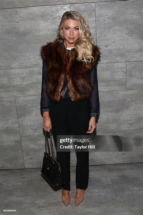 Stassi Schroeder Attends The Charlotte Ronson Fashion Show During