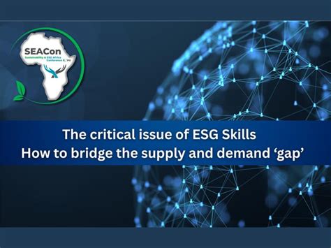 Esg Skills How To Bridge Supply And Demand Gap