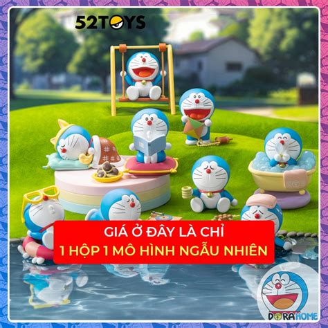 1 Mô Hình Doraemon Ngẫu Nhiên Trong Set Blindbox Doraemon Take A Break Doraemon Figure Cao 8cm