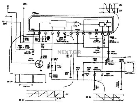 Field Scanning Circuit Circuit And Sawtooth Waveforms Under Oscillator Circuits 60608 Next Gr