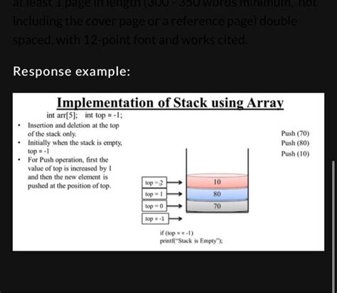 Solved Implementation Data Structures Are Generally Based