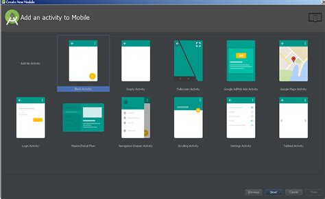 Templates To Choose From While Creating A New Project IWant Kodular
