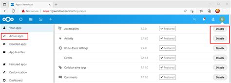 How To Config Setting And Install The App On Nextcloud Greencloud