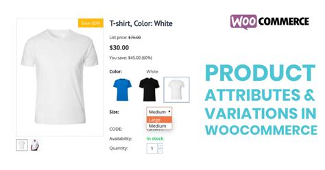 how to add and manage product attributes and variations in woocommerce