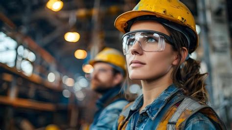 Breaking Gender Norms In STEM Female Engineer Taking Charge At Construction Site Concept Gender