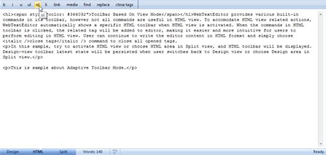 Intersoft Solutions Support Webtexteditor Tutorial Set Adaptive