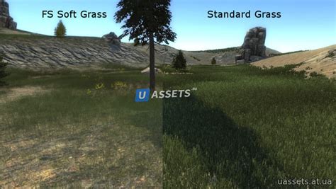 Soft Grass Shader Unityhubpro бесплатные ассеты для Unity и Unreal Engine