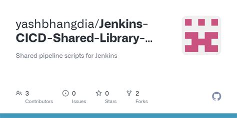 Github Yashbhangdiajenkins Cicd Shared Library For Vms Shared