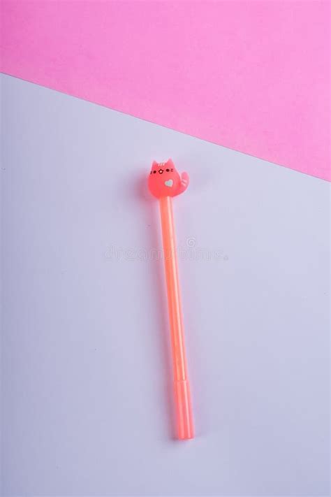 A Cute Pens Character With Colour Variatons On Isolated Backgroud Stock Image Image Of Design