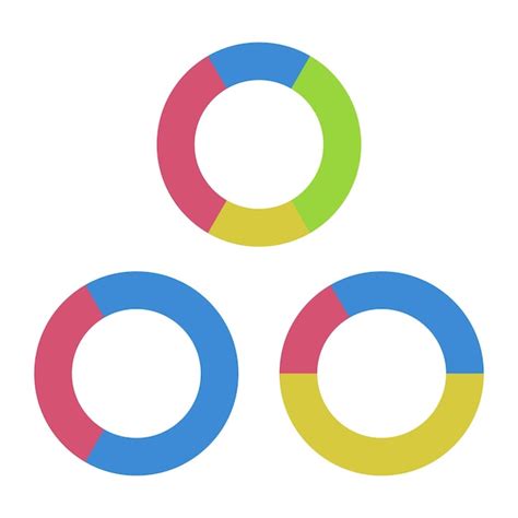 Premium Vector Round Color Chart