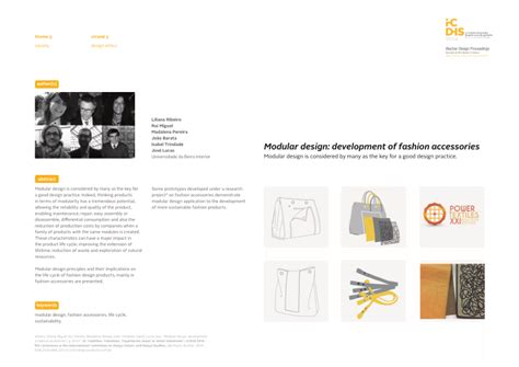 PDF Modular Design Development Of Fashion Accessories