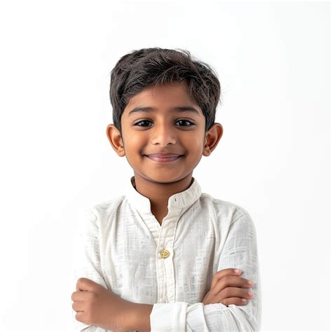 Cute Boy Smiling Premium Ai Generated Image