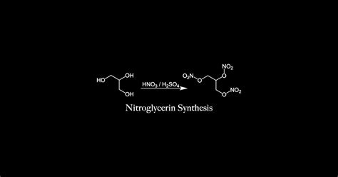 Nitroglycerin Synthesis Nitroglycerin Synthesis Sticker Teepublic