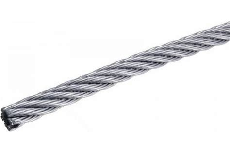Стальной трос МЕТАЛЛСЕРВИС DIN 3055, 4 мм, оцинкованный, 200 м 1230969 ...