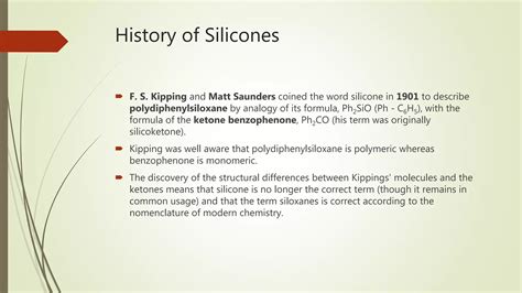 Ppt On Silicones By Deepak Rawal Speciality Polymers Pptx