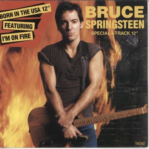 Bruce Springsteen Im On Fire Uk 12 Vinyl Single 12 Inch Record