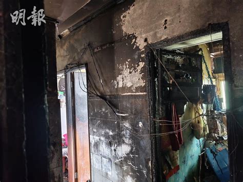 元朗劏房電表箱短路起火 兩人吸人濃煙送院 女住客命危 1804 20240710 港聞 即時新聞 明報新聞網