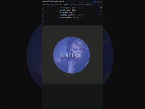 How To Create An Animated Image Caption In Pure CSS Geekboots YouTube