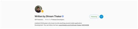 Shivam Thakar On Linkedin Medium Reactnative Iosdevelopment Iosdev