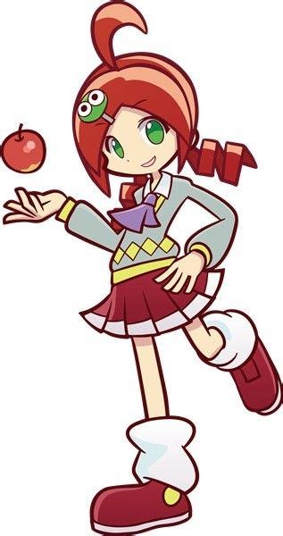 Puyo Puyo Tetris Ringo Andou Cartoon Character Design Character Design Puyo
