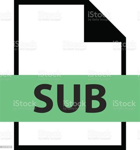 File Name Extension Sub Type Stock Illustration Download Image Now