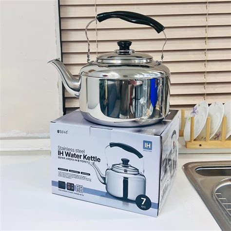 도매콜 맑은하루 스텐 Ih 인덕션 물주전자 7l