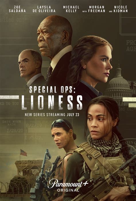 Special Ops Lioness 1 Of 6 Mega Sized Tv Poster Image Imp Awards