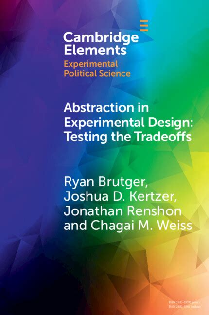 Abstraction In Experimental Design